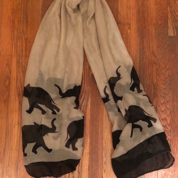 Accessories | Elephant Scarf | Poshmark